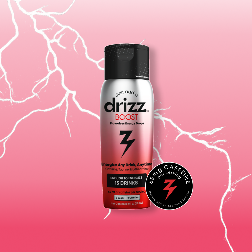 Drizz Boost Energy Drops – Flavorless Zero Sugar Energy Enhancer for ...