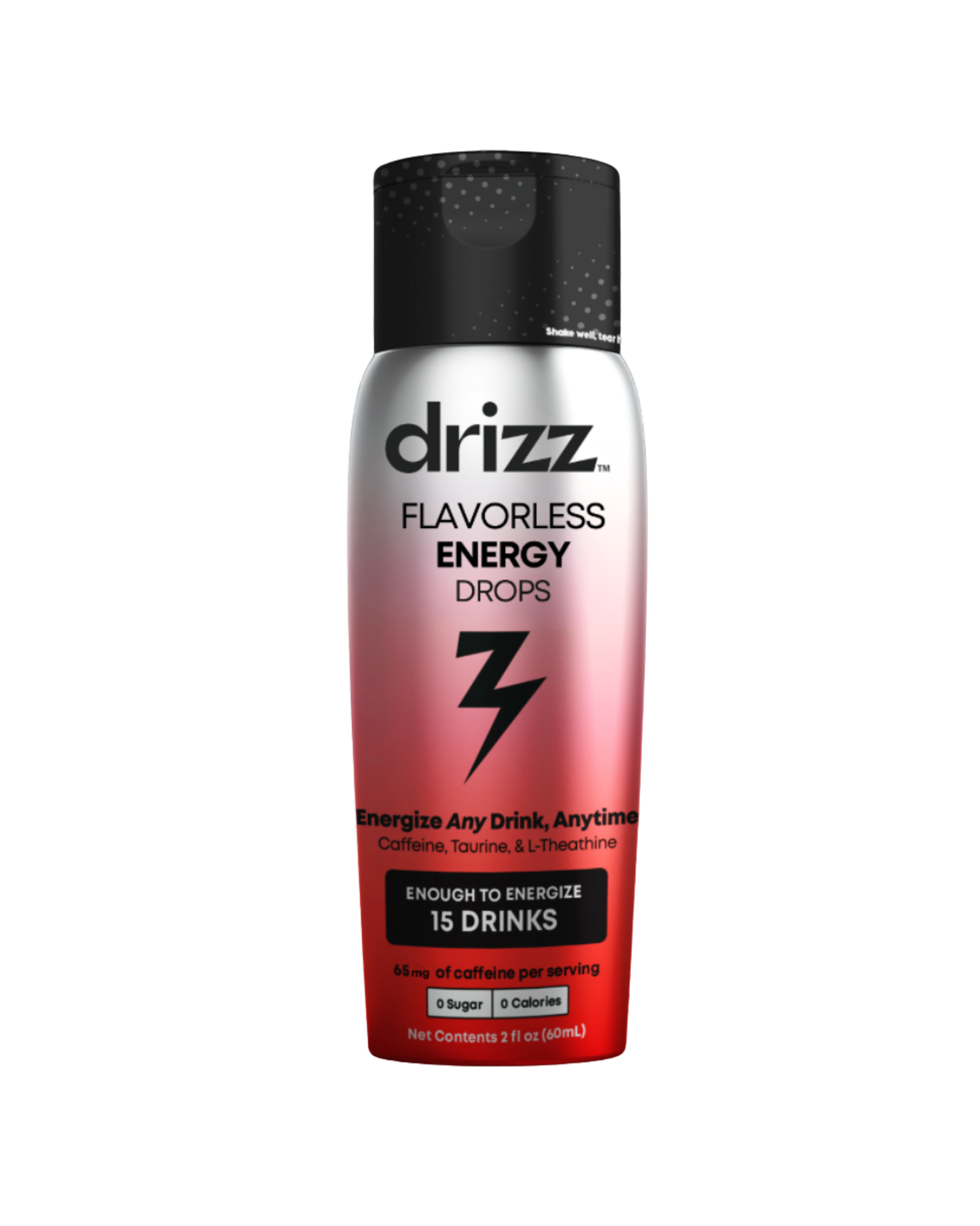 Flavorless Energy Drops — 65mg Caffeine, Zero Sugar | Drizz