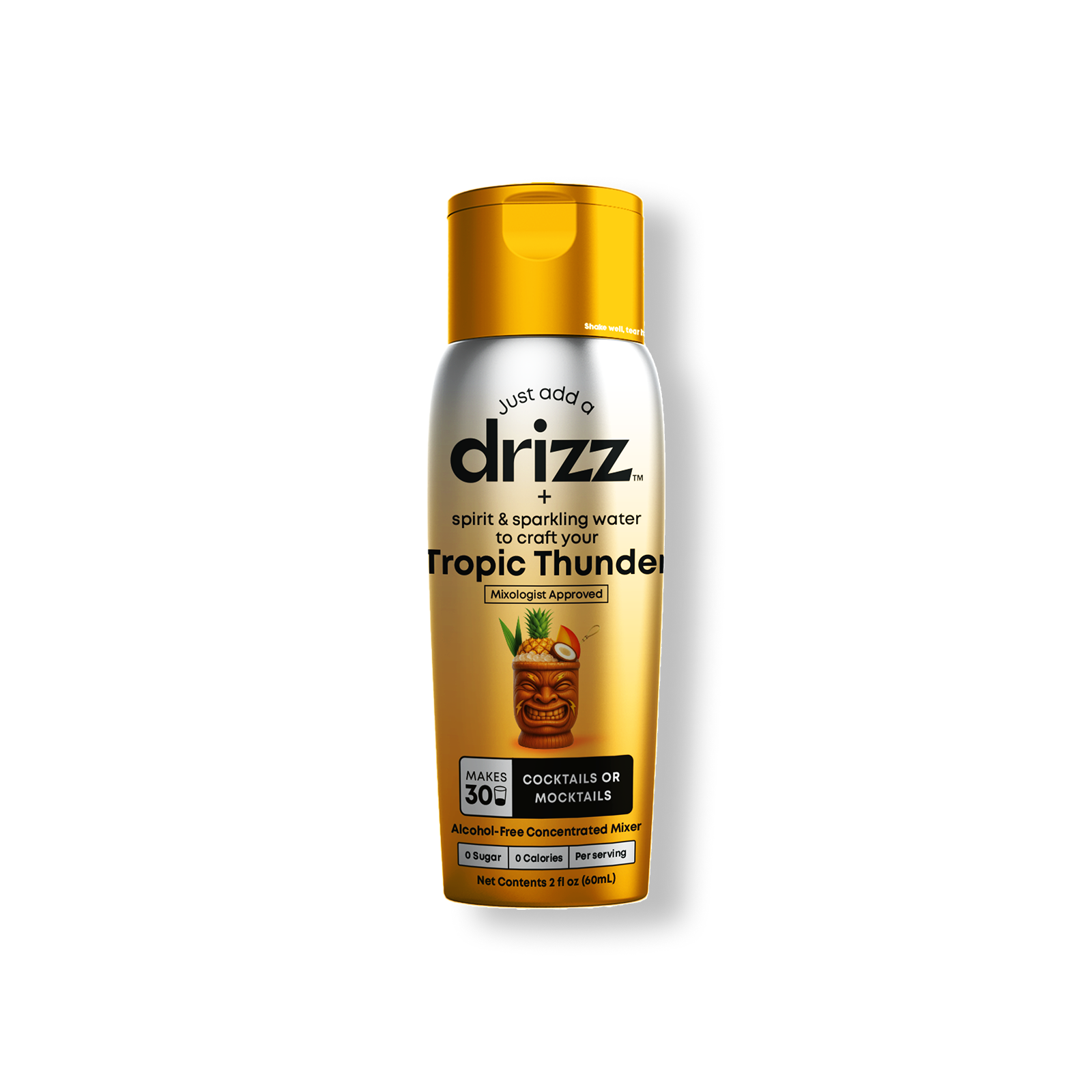 Tropic Thunder Drops – Zero Sugar Tropical Mixer with Mango, Pineapple ...